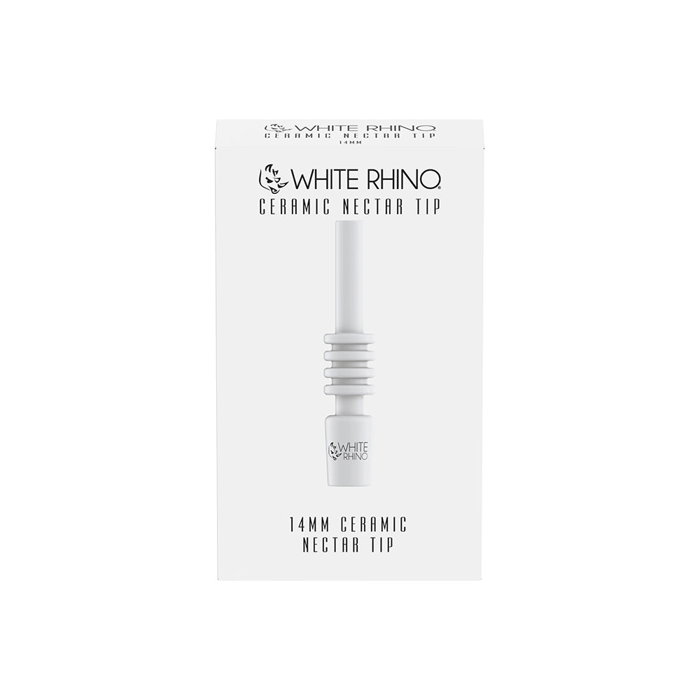 14MM CERAMIC NECTAR REPLACEMENT TIP - 10 COUNT DISPLAY – White Rhino USA