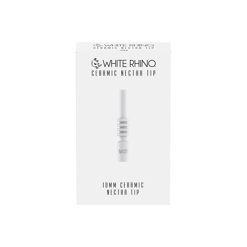 10MM CERAMIC NECTAR REPLACEMENT TIP - 10 COUNT DISPLAY – White Rhino USA